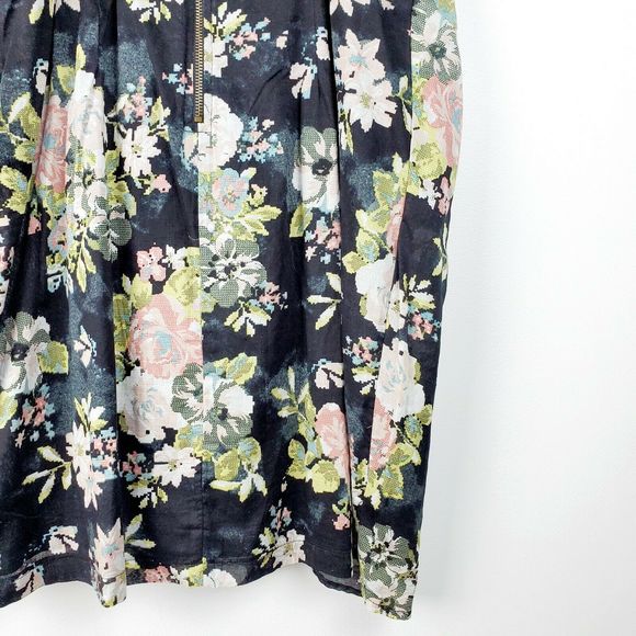 American Rag | Dresses | American Rag Floral Retro Mini Dress Sz X Nwot ...
